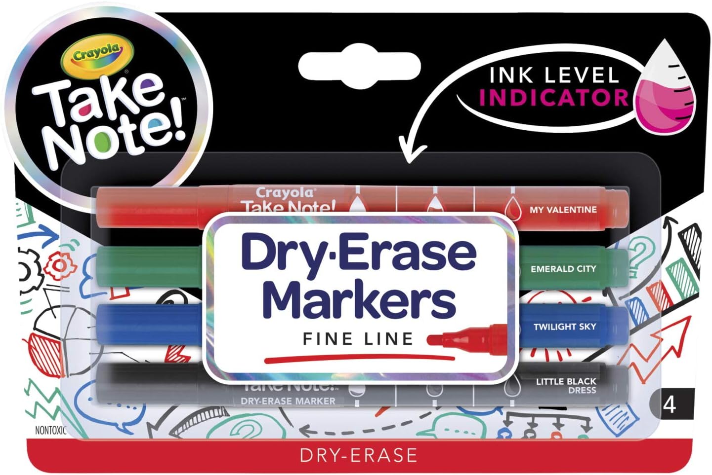 Buy Now Crayola Dry Erase Markers Set Of 4 586541