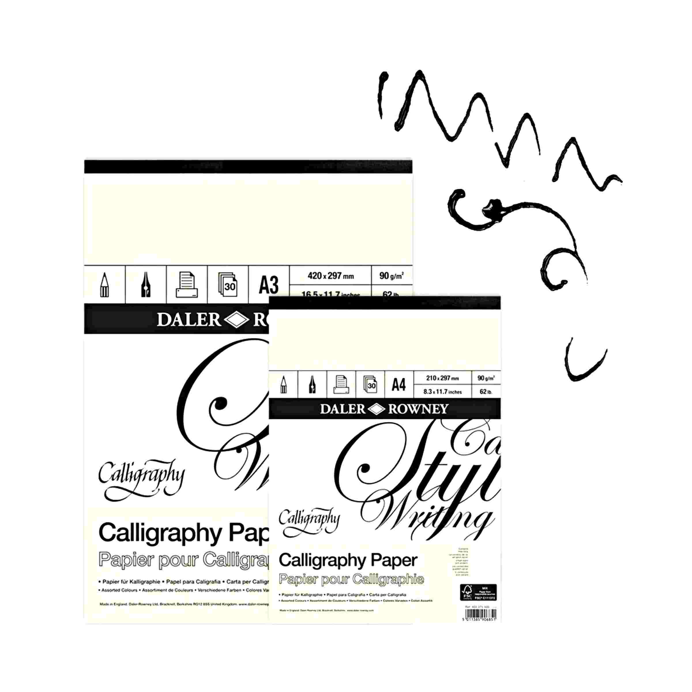 Shop Now Daler Rowney Calligraphy Pad Online